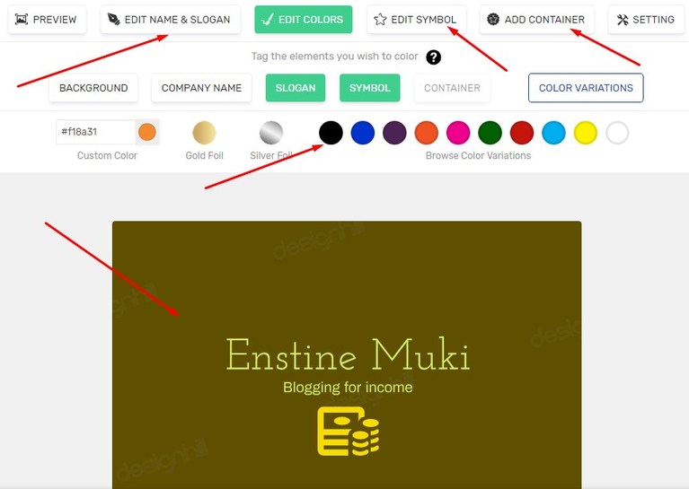 How to create Pro Logos with Designhill Logo Maker (AI logo maker)