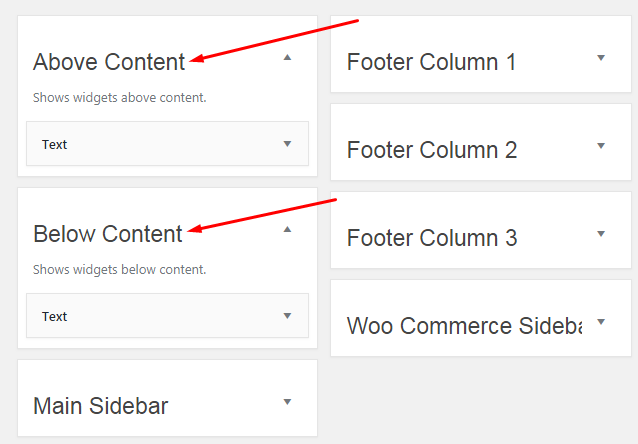 How To Add Widget Area Above And Below Post Content In Wordpress And 