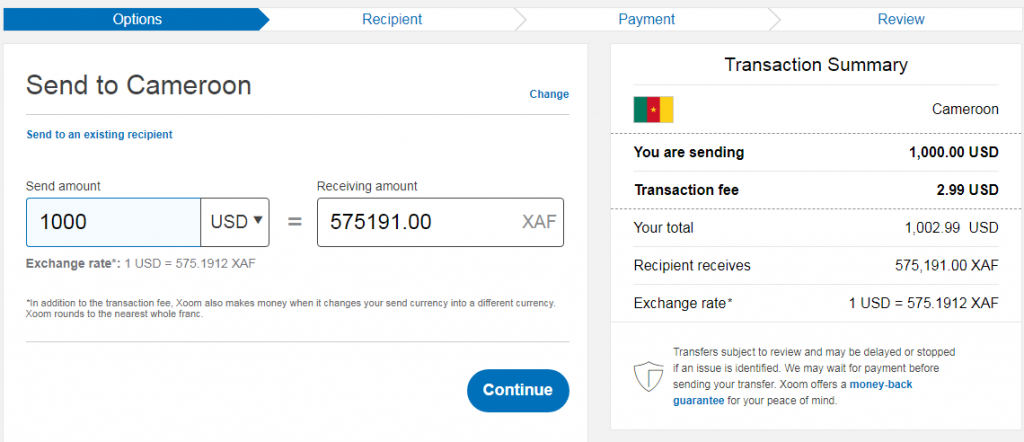 [ Xoom ] Send Paypal Payments to Cameroon, Nigeria, Africa, easily!