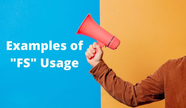 What Does FS Mean? All FS Meanings and How to Use Them