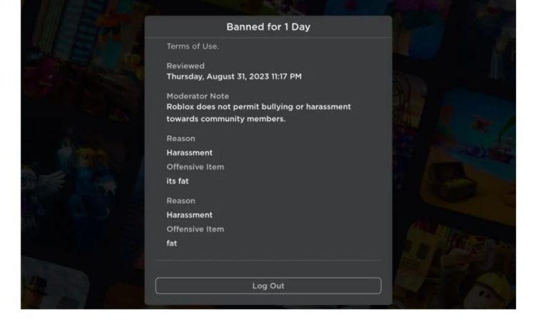 Can You Get Banned for Saying "Fat" in Roblox? Explained